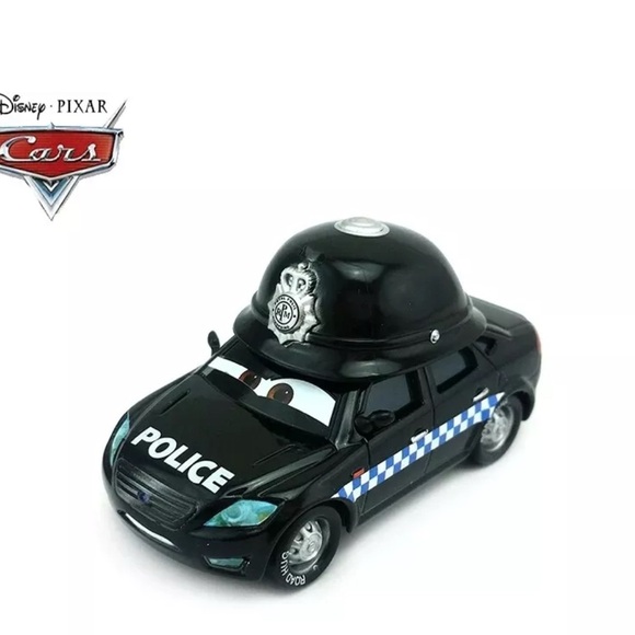 Pixar | Toys | Mattel Disney Pixar Cars 2 Police Scott Spark 55 Metal ...